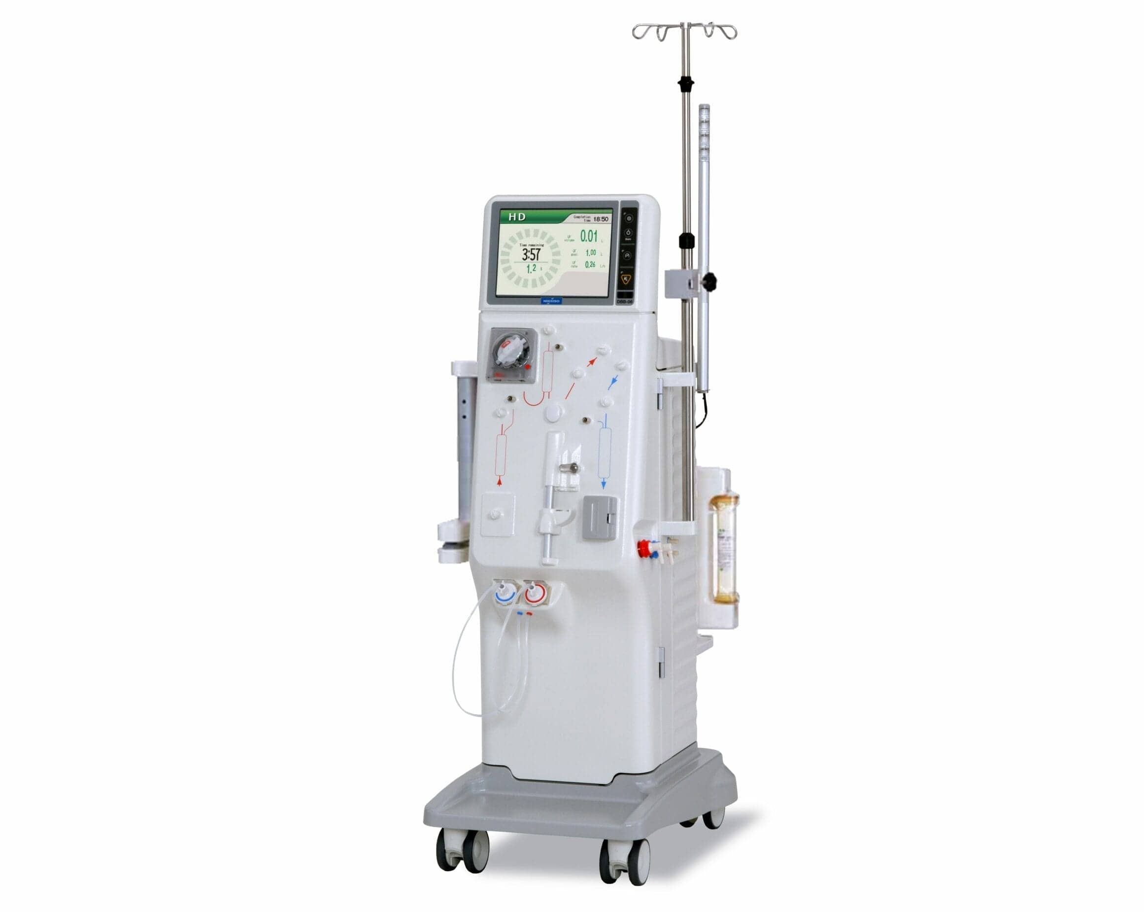 Hemodialysis System with Dose Monitor