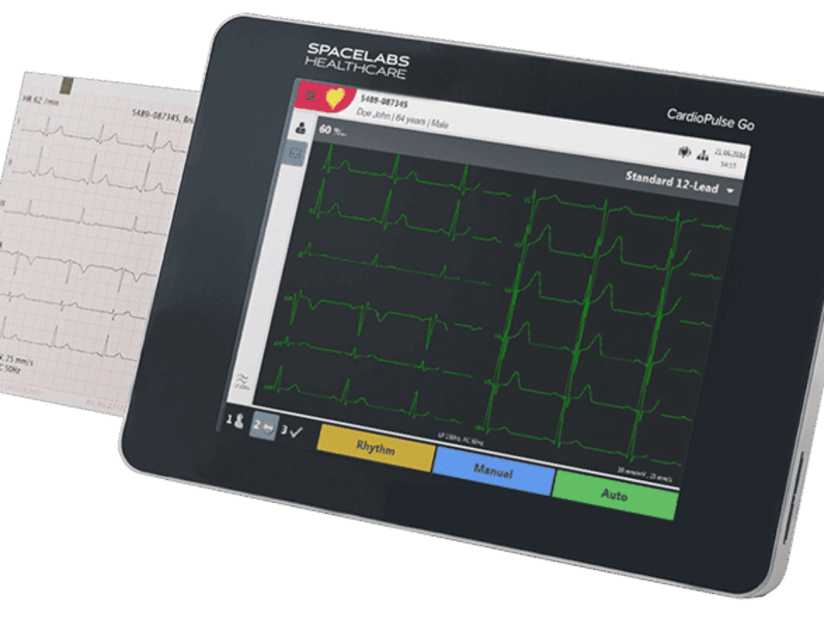 Resting Ecg Spacelabs Healthcare CardioExpress SL6A & SL12A