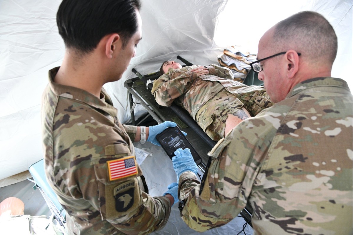 U.S. Army Evaluates Portable Ultrasound Devices for Deployment