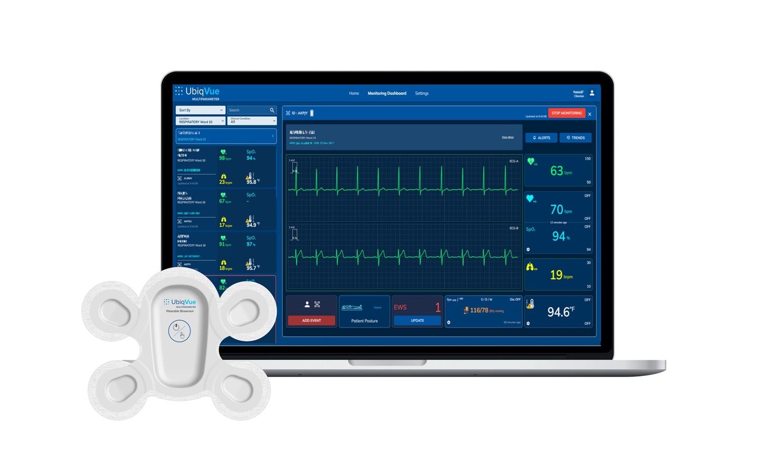 LifeSignals UbiqVue 2A Monitoring System Earns FDA Clearance