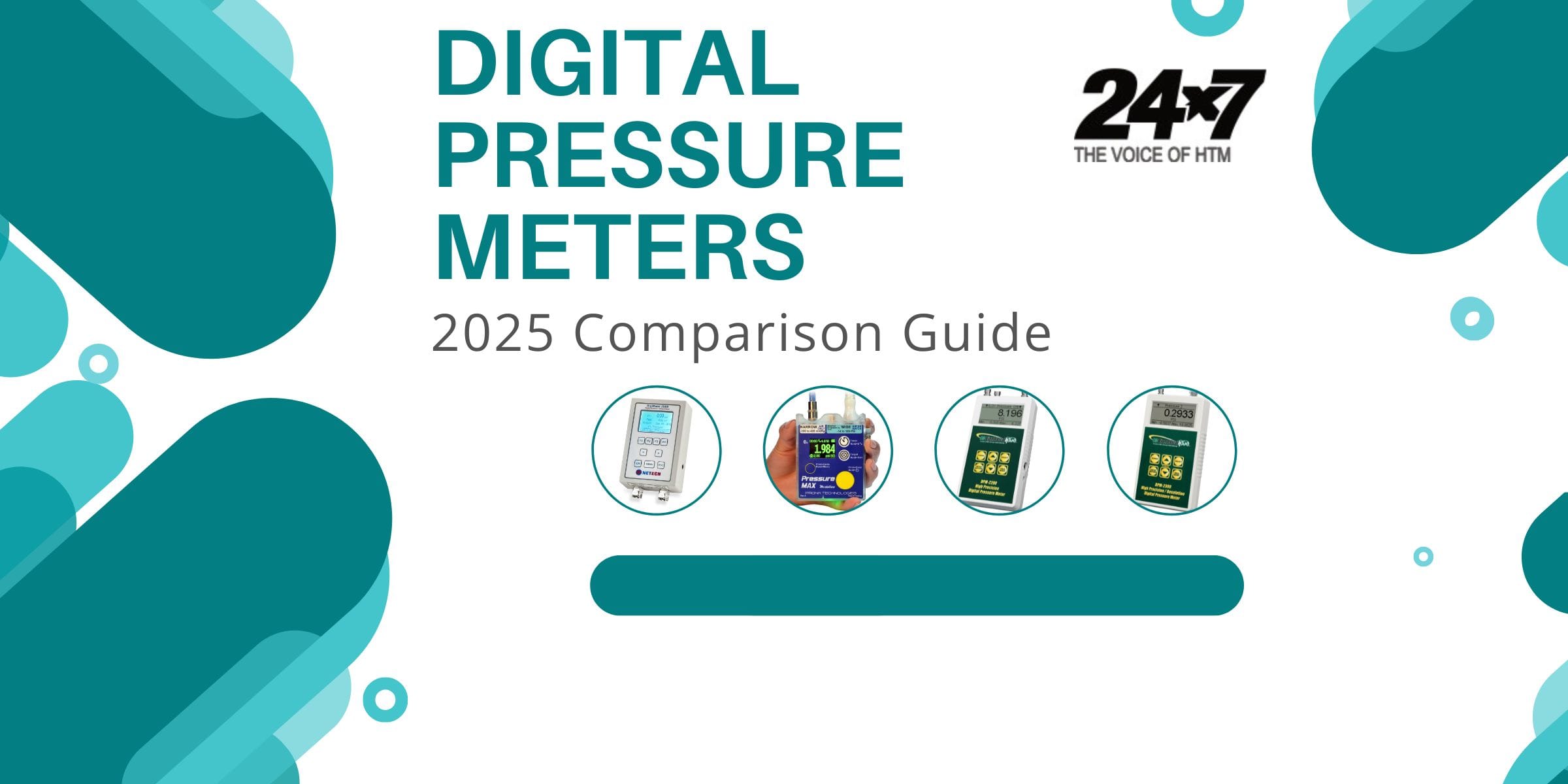 Digital Pressure Meters Comparison Guide