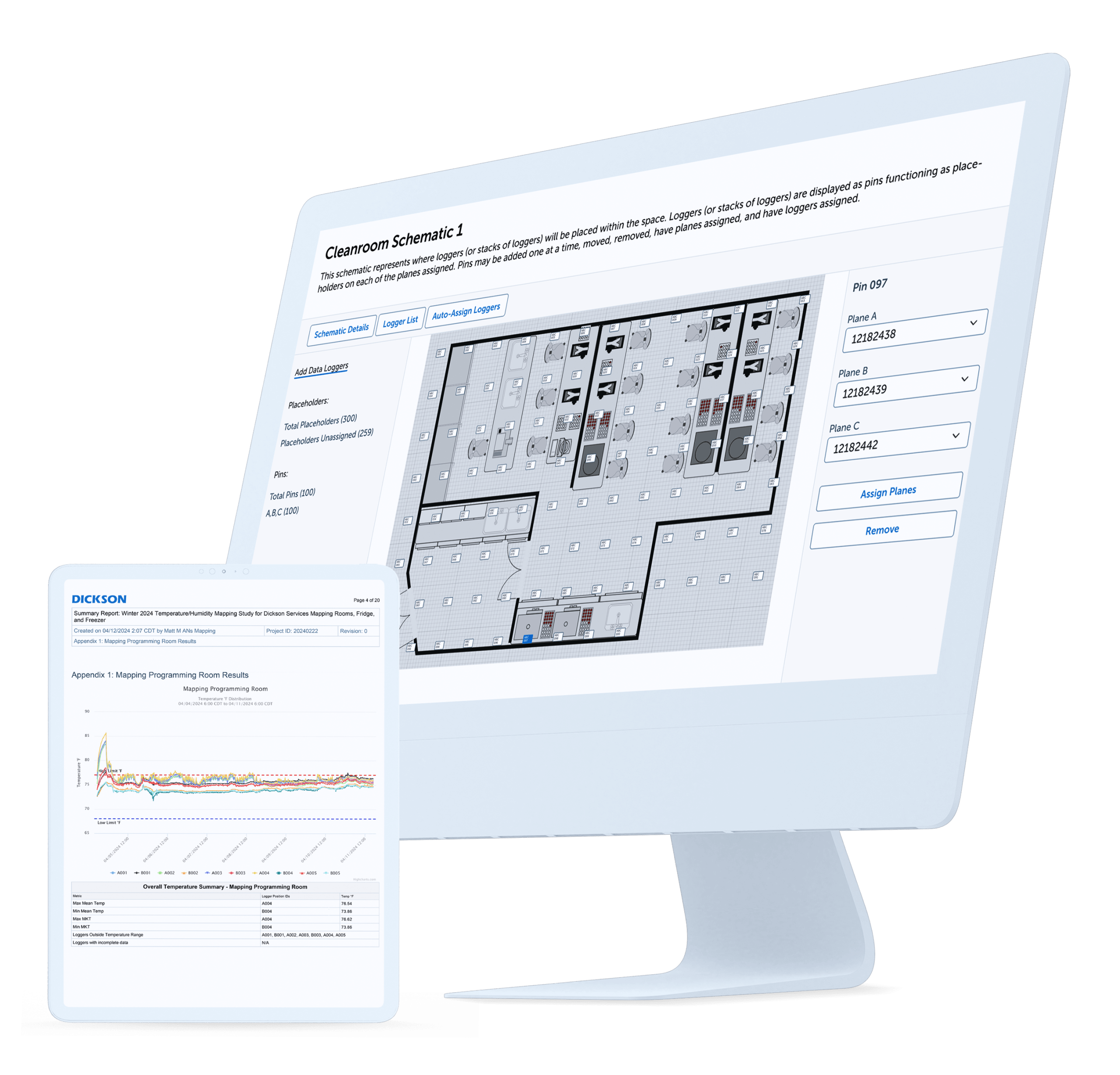 Dickson Introduces Temperature Mapping Suite