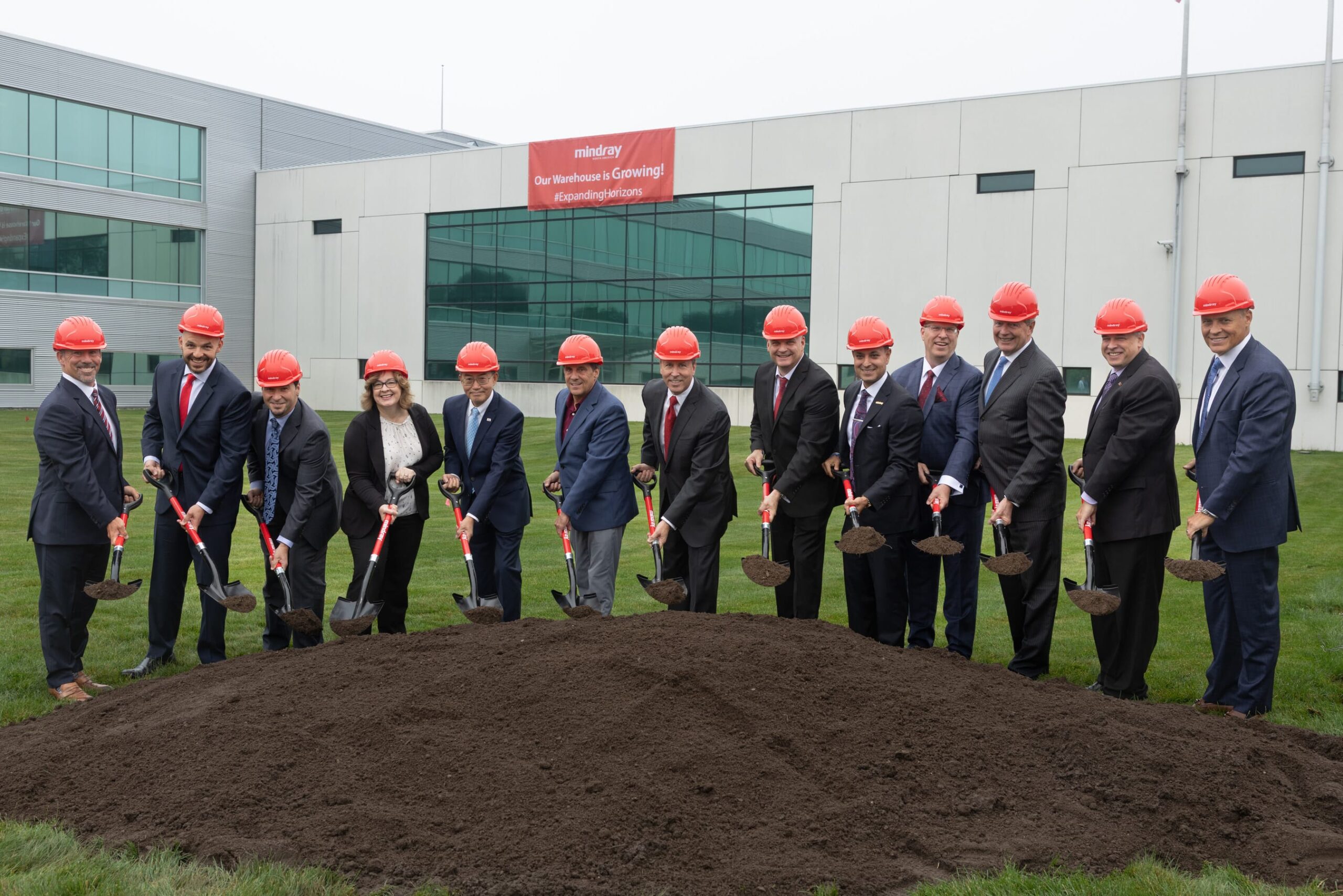Mindray Breaks Ground on New Jersey Warehouse Expansion | 24x7 ...